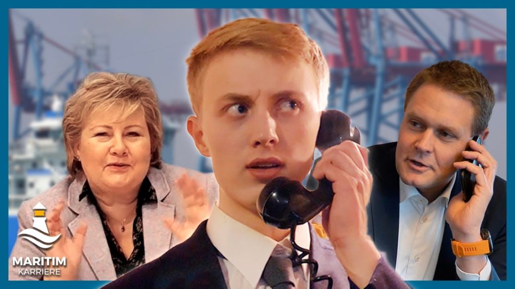 Youtuber Herman Dahl blir kjent med maritime yrker - Maritim Karriere